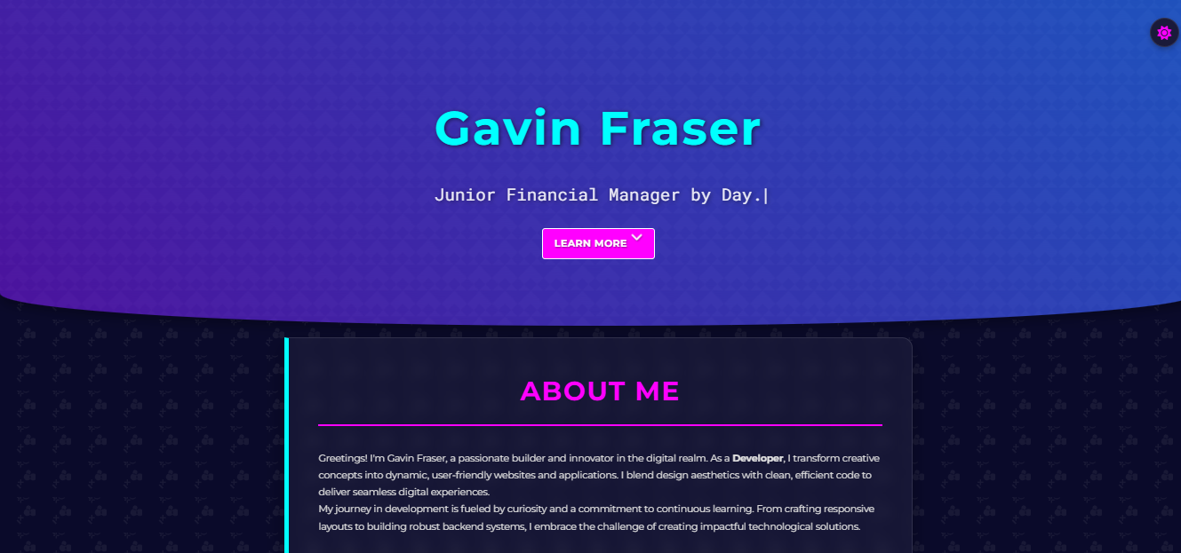 Gavin Fraser - JFM & WD